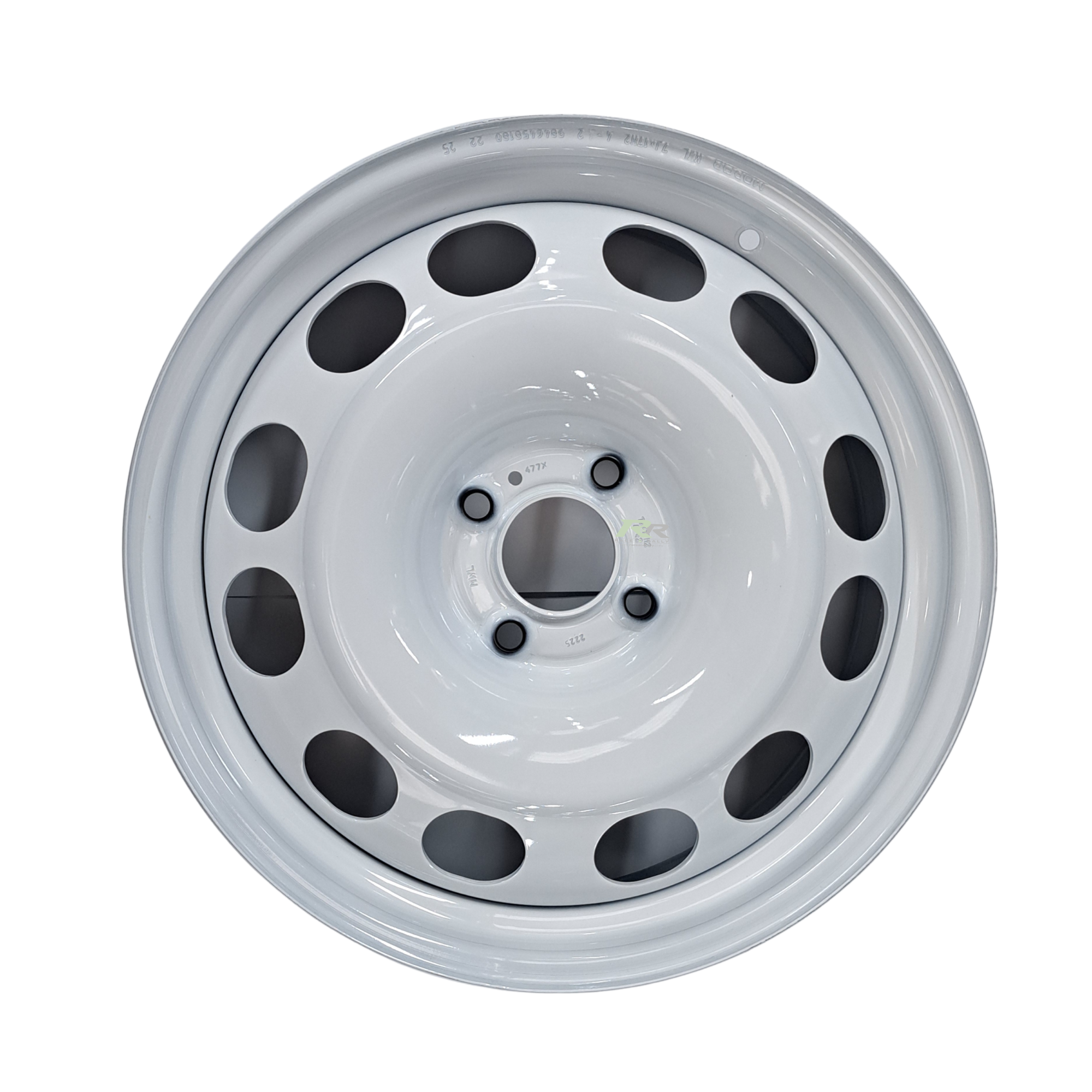 208 FR6 | 17" x 7.0" | ET42 | 4x108 PCD - Epoxy White Rim | Race and Rally