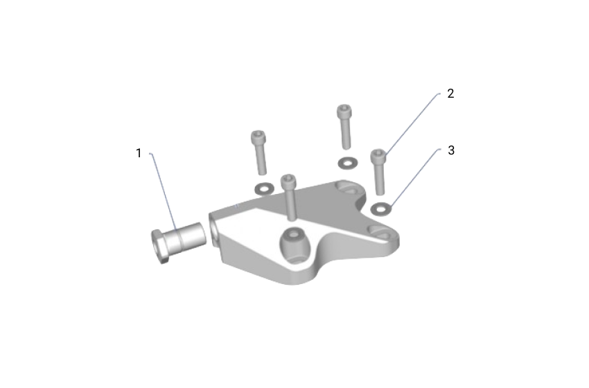 M10 Gearbox Bracket Kit (Kits & Options)