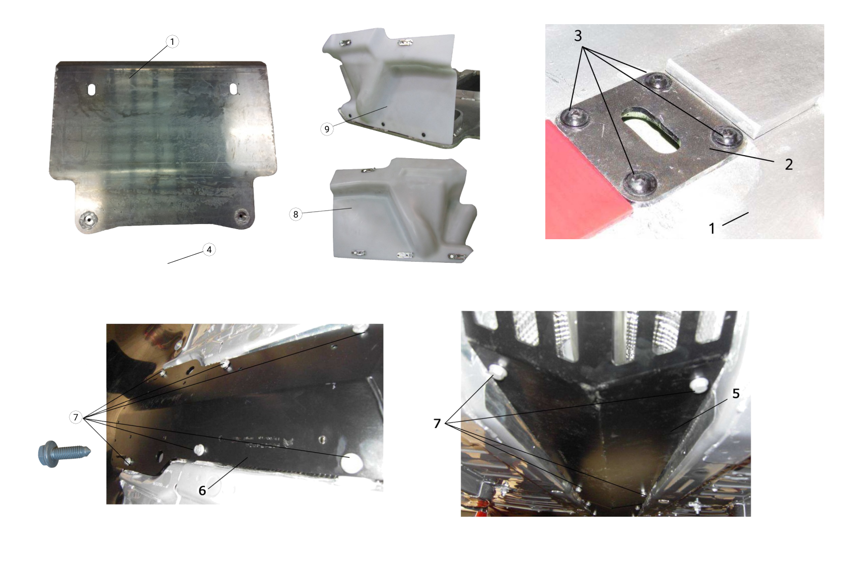 R6A - Front Skid Plate